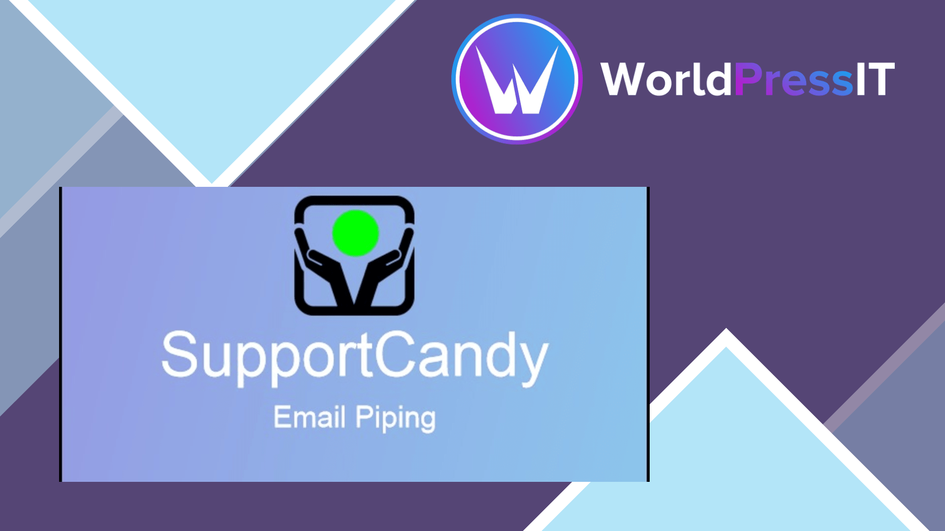 SupportCandy Email Piping – WorldPress IT