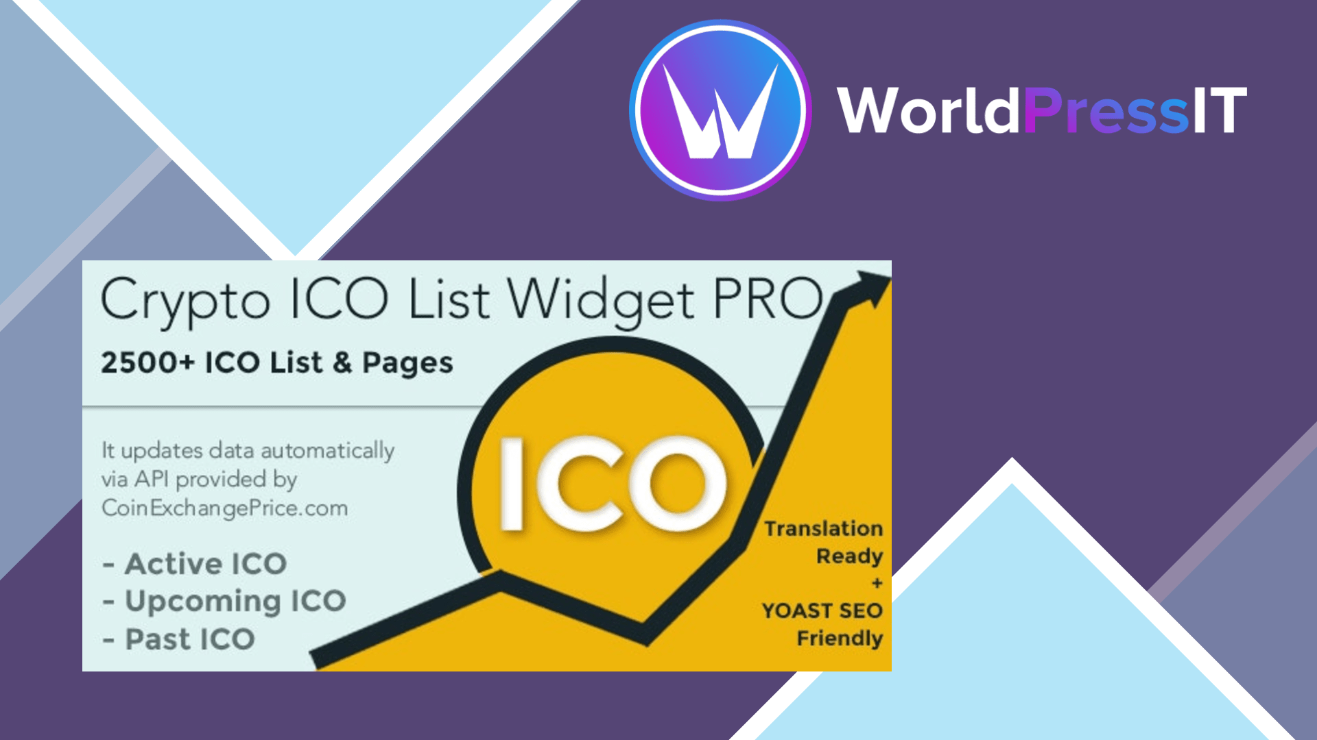 Crypto ICO List Widgets Pro – WordPress ICO Database Plugin – WorldPress IT