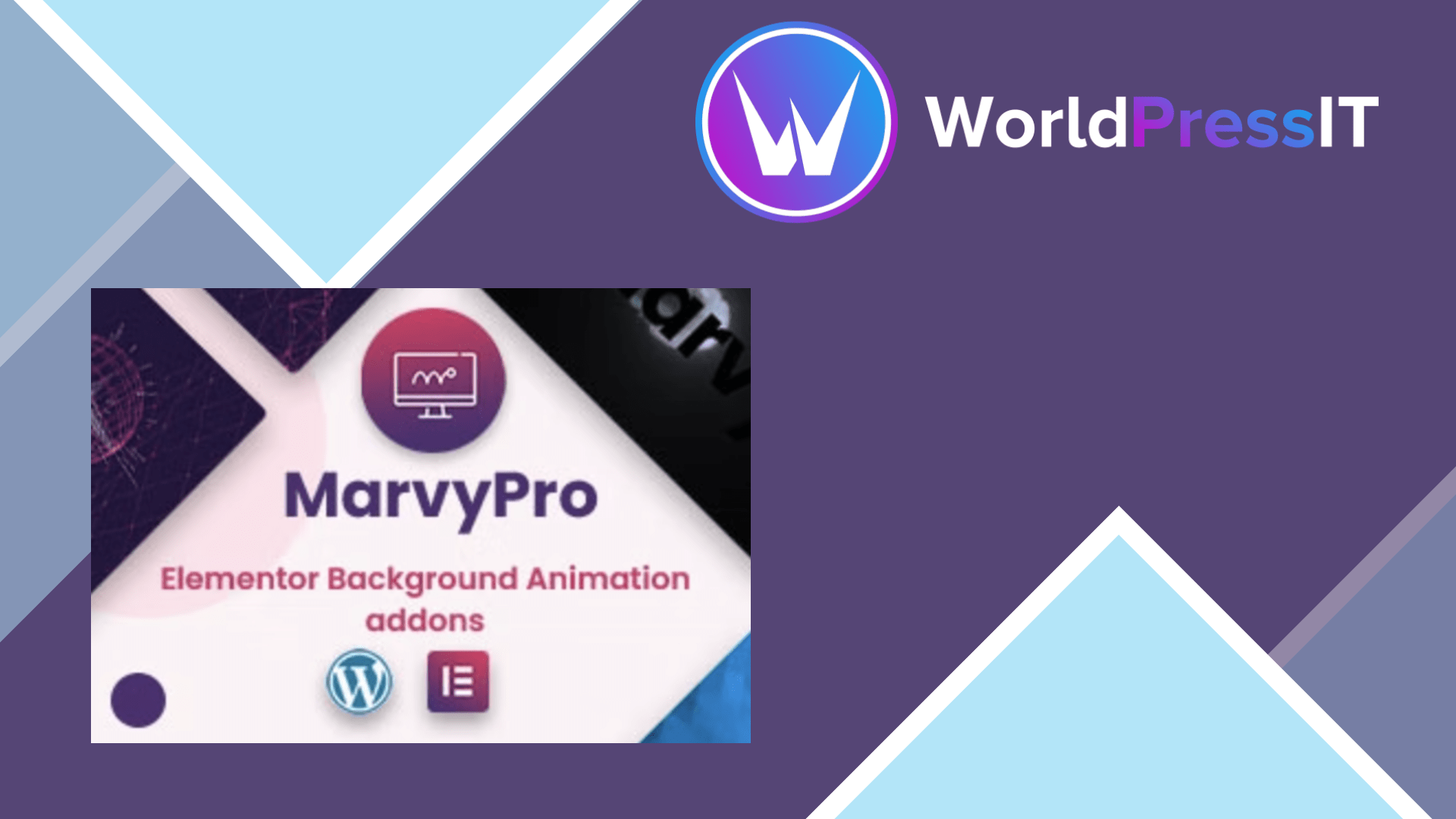 MarvyPro – Background Animations for Elementor – WorldPress IT