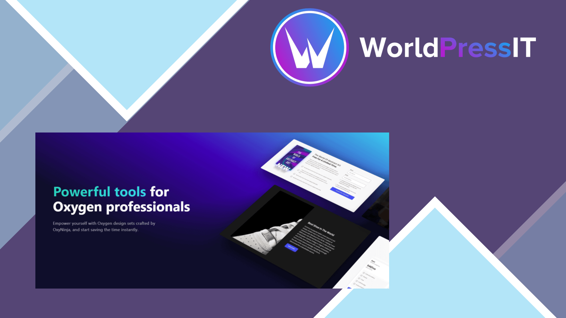 OxyNinja Powerful Tools and Design Sets For Oxygen Builder – WorldPress IT