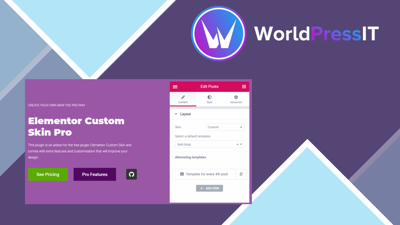 Elementor Custom Skin Pro – WorldPress IT