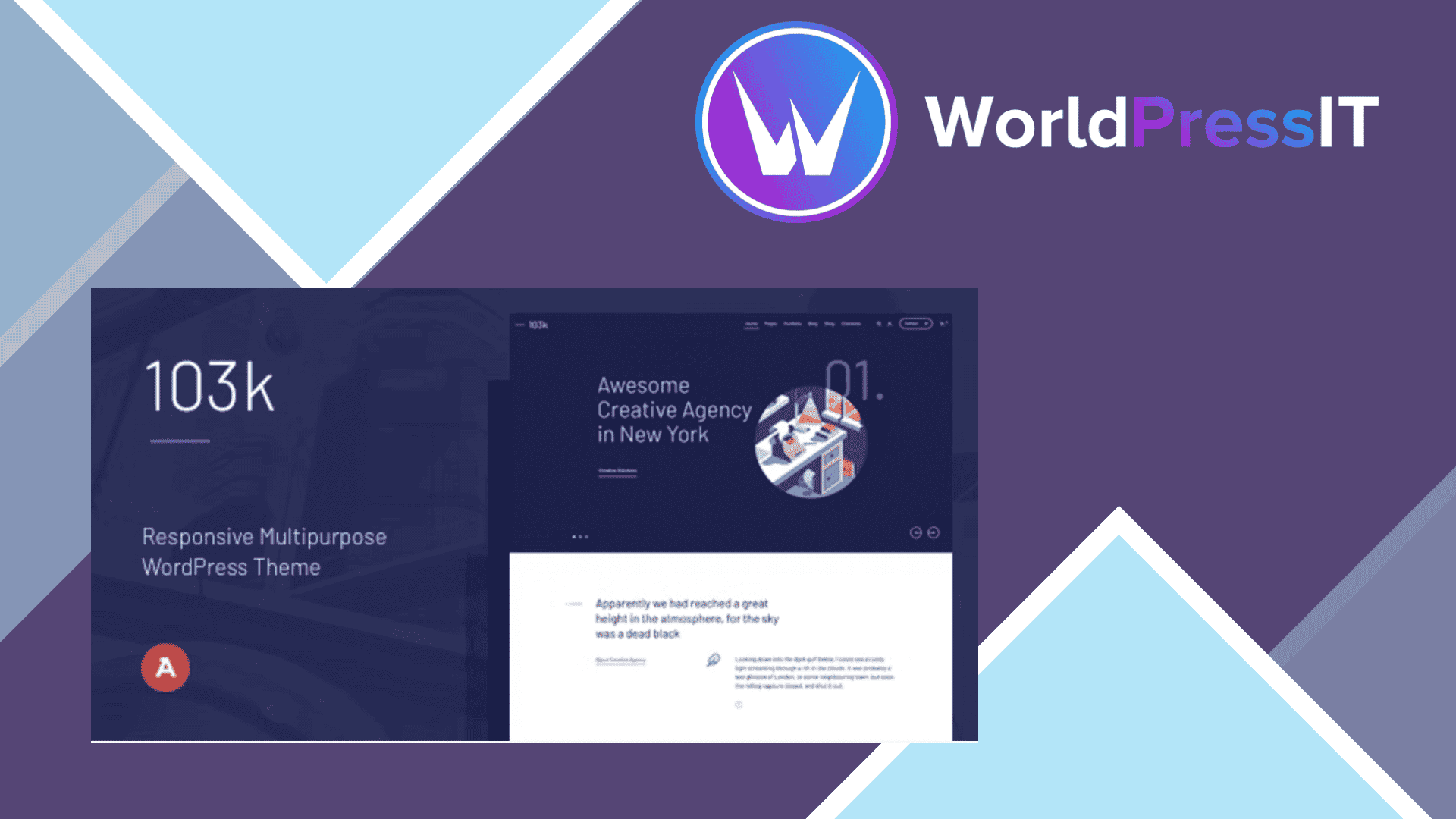 Hundred and Three – Responsive Multipurpose WordPress Theme – WorldPress IT