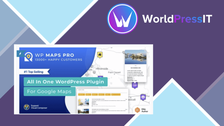 WP MAPS PRO - WordPress Plugin for Google Map - WorldPress IT