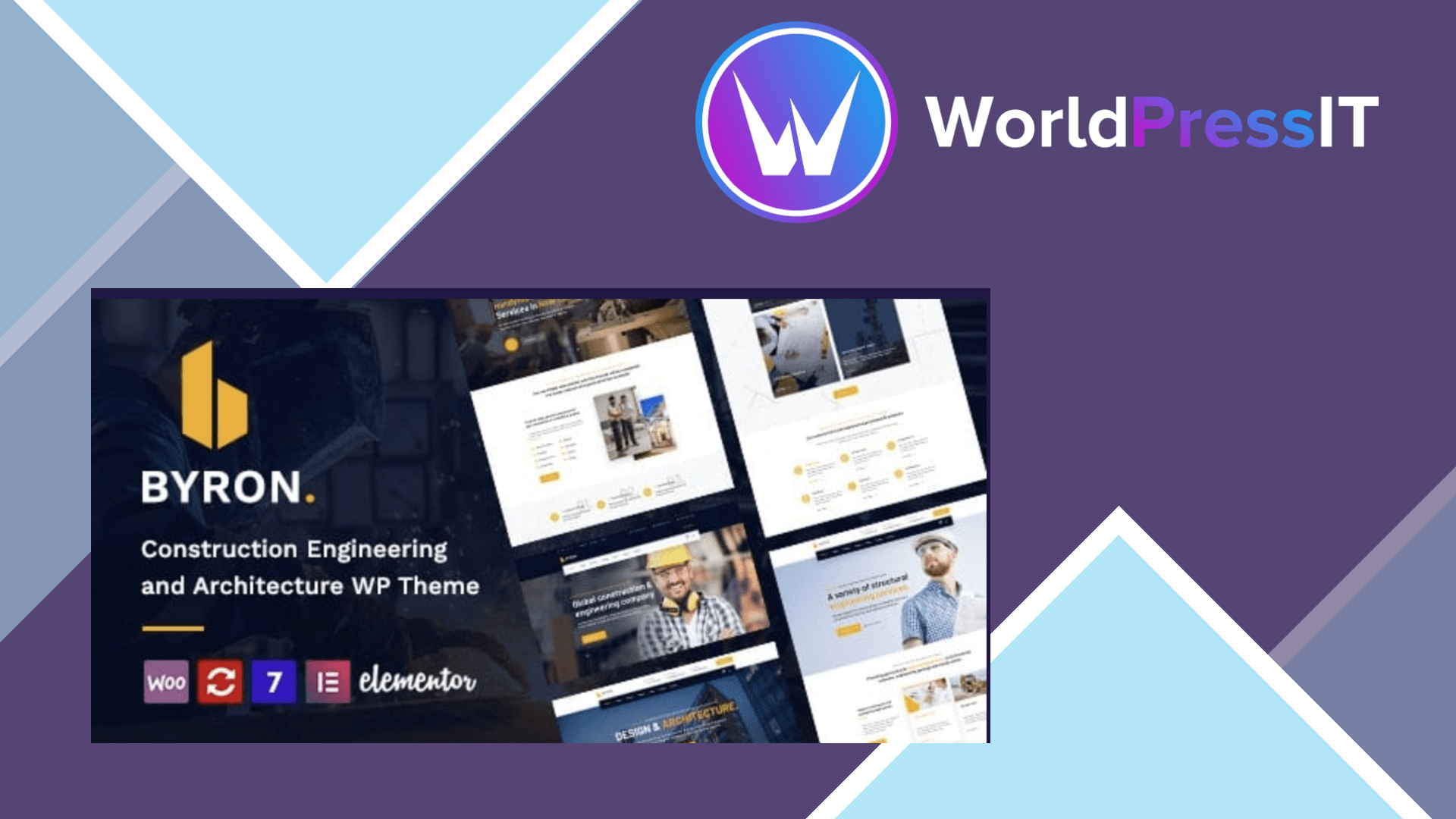 Byron | Construction and Engineering WordPress Theme – WorldPress IT