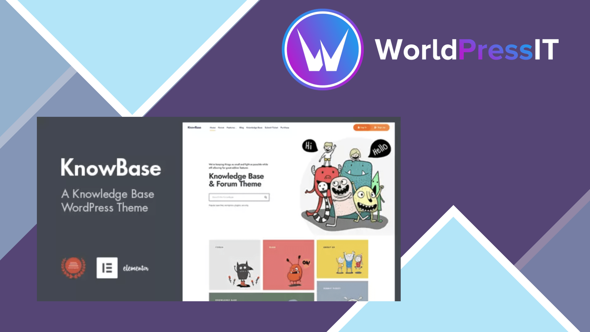 KnowBase – A Helpdesk and bbPress WordPress Theme – WorldPress IT