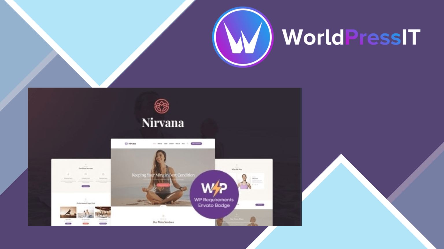 Nirvana | Yoga Studio and Fitness Club WordPress Theme – WorldPress IT