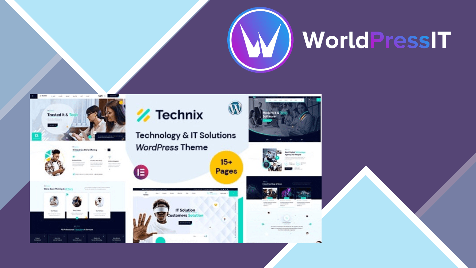 Technix – Technology and IT Solutions WordPress Theme – WorldPress IT