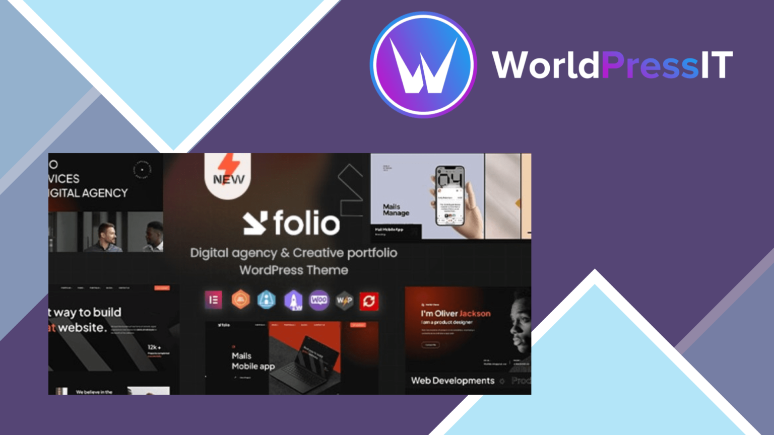 Webfolio – Creative Portfolio and Digital Agency WordPress Elementor Theme – WorldPress IT
