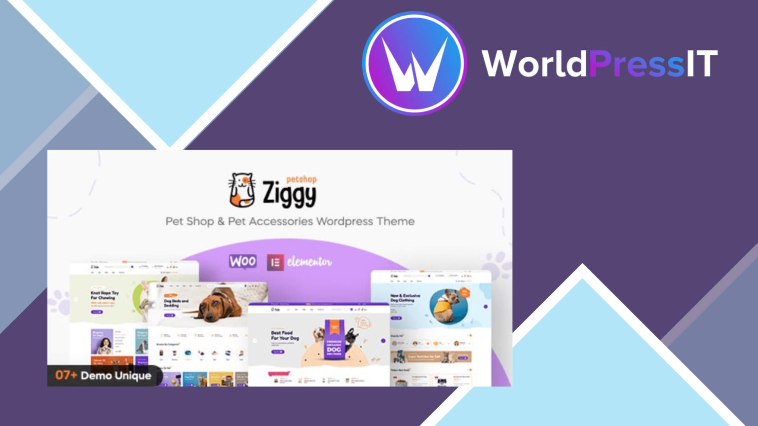 Ziggy – Pet Shop WordPress Theme – WorldPress IT