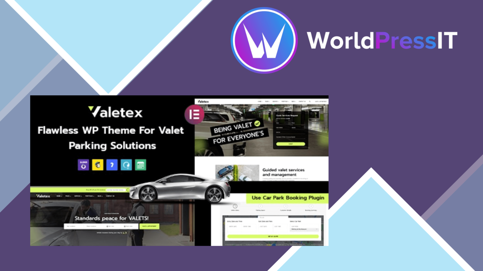 Valetex – Valet and Parking Services WordPress Theme – WorldPress IT