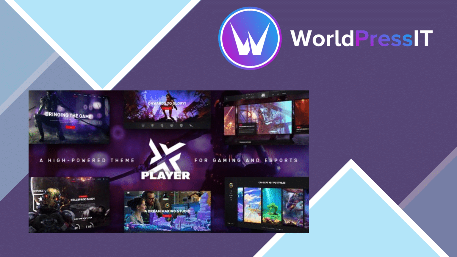 PlayerX – A High-powered Theme for Gaming and eSports – WorldPress IT