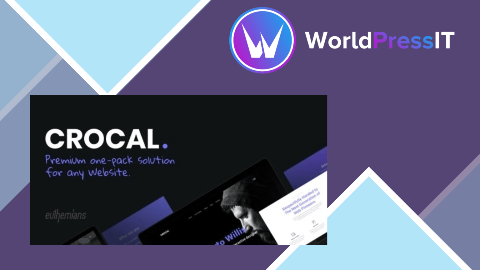Crocal – Responsive Multi-Purpose WordPress Theme – WorldPress IT