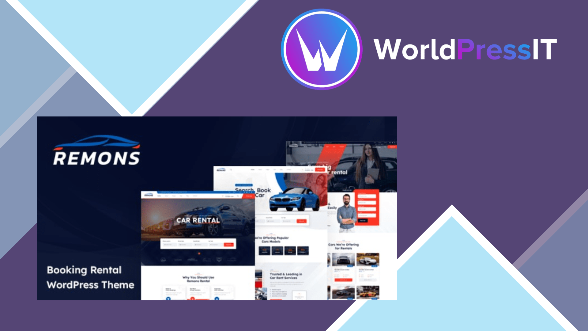 Remons - Booking Rental Theme WordPress - WorldPress IT