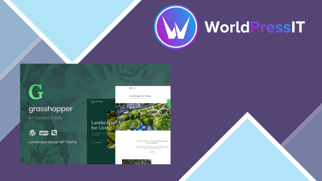 Grasshopper – Landscape Design And Gardening Services - WorldPress IT