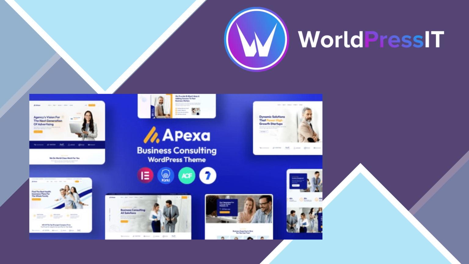 Apexa – Multipurpose Business Consulting WordPress Theme – WorldPress IT