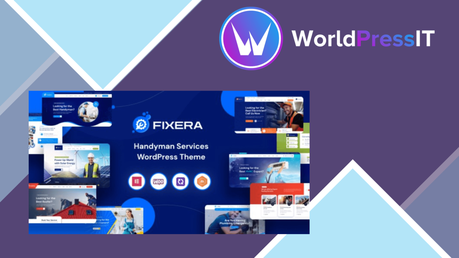 Fixera – Handyman Services WordPress Theme – WorldPress IT