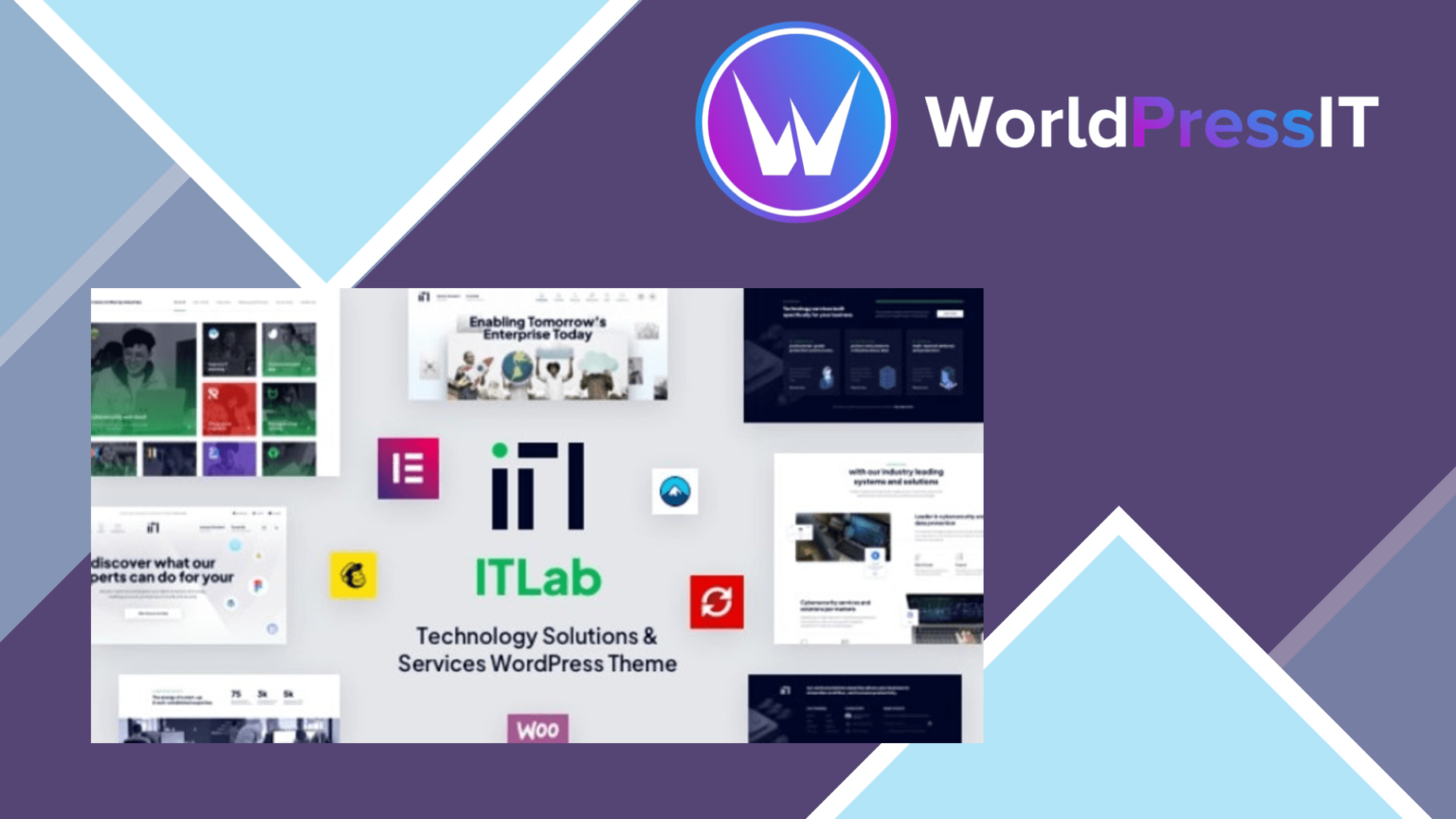 ITLab – Technology Solutions and Services WordPress Theme – WorldPress IT