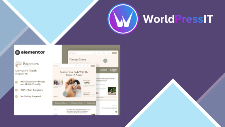 Essentara – Alternative Health Elementor Template Kit – WorldPress IT