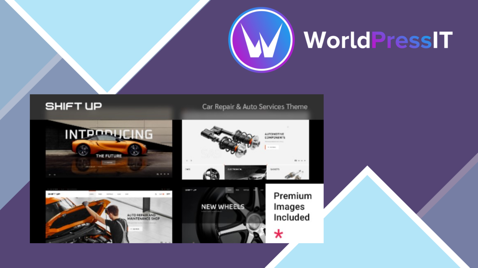 ShiftUp – Car Repair and Auto Services WordPres Theme – WorldPress IT