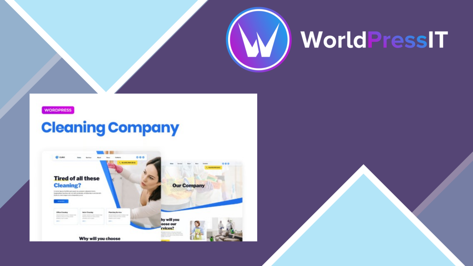 Clino – Cleaning Business Elementor Template Kit – WorldPress IT