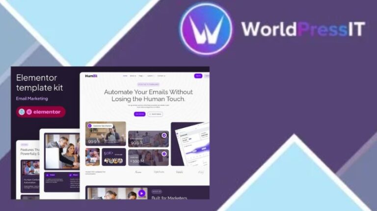 Humail – Email Marketing Elementor Template Kit – WorldPress IT